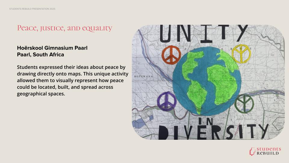 Spark Peace Project Culmination | Students Rebuild