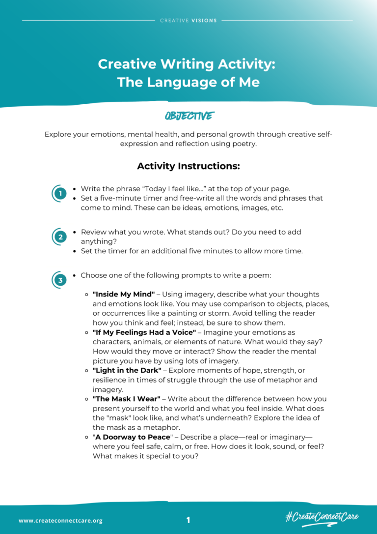 World Teen Mental Wellness Day | #CreateConnectCare