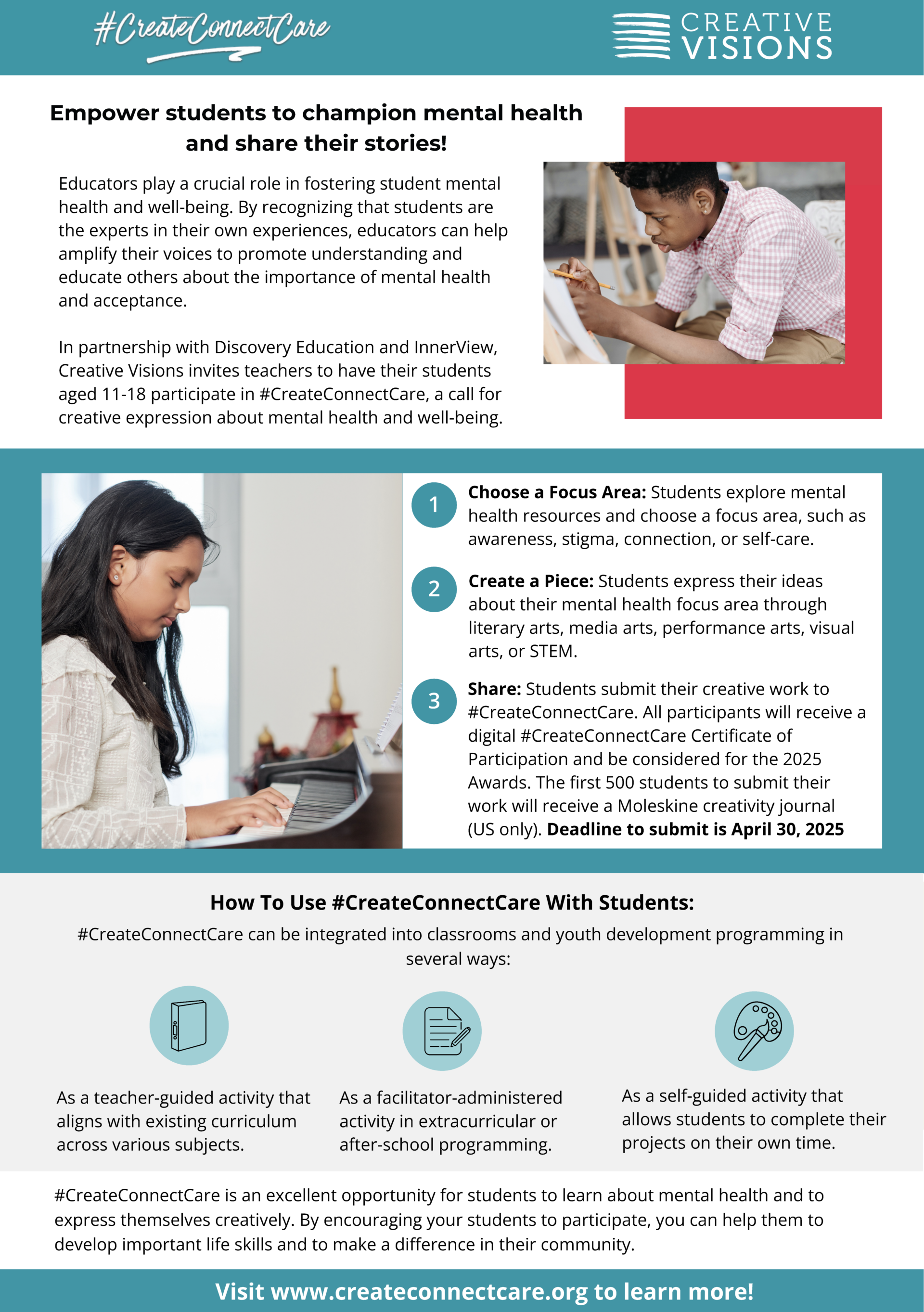 Educator Hub | #CreateConnectCare